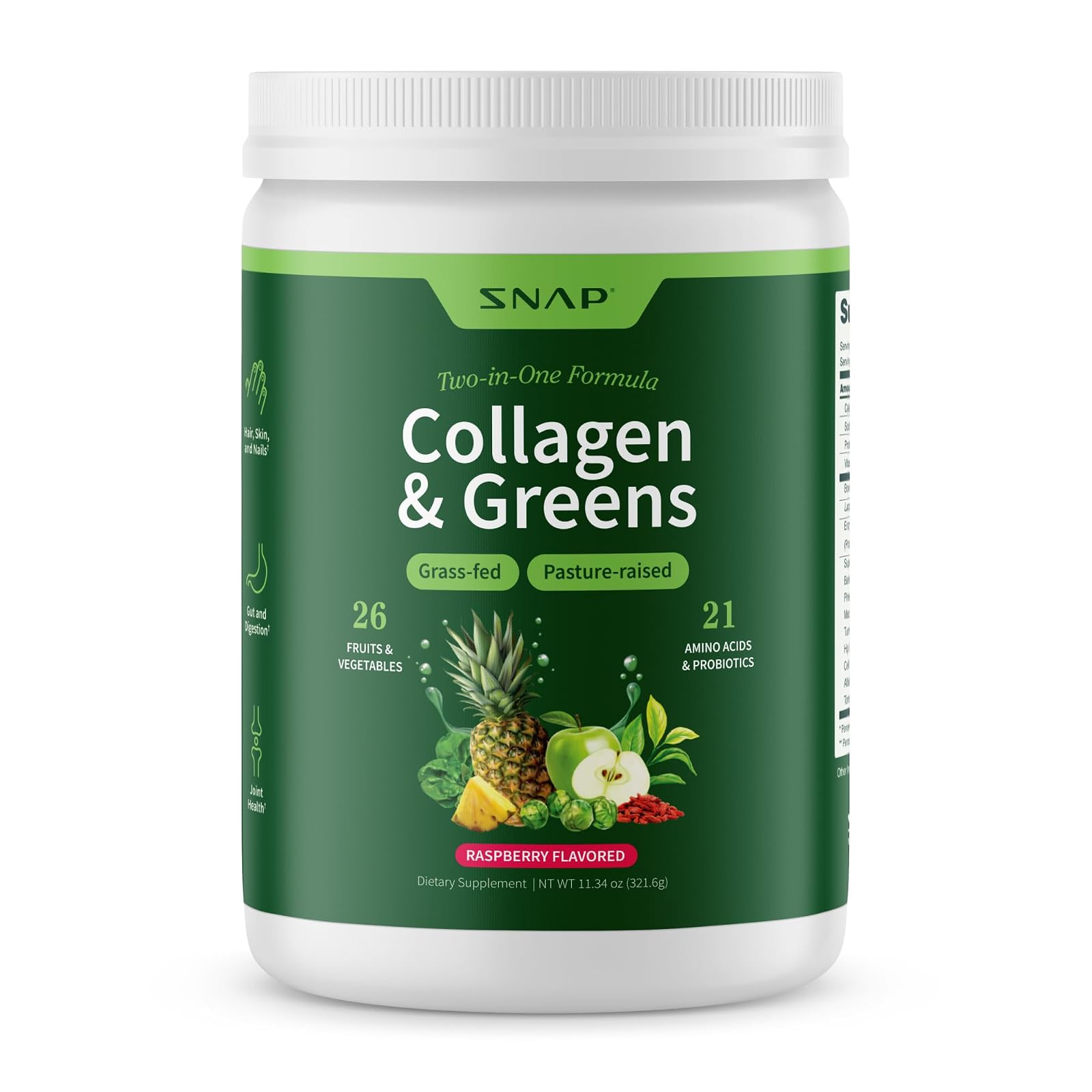 Snap Supplements super greens powder