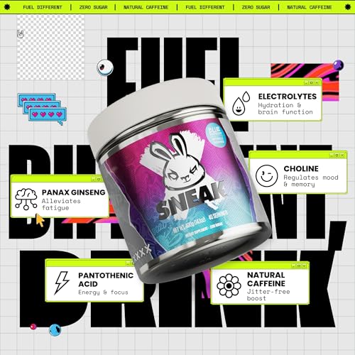 SNEAK energy powder for workouts