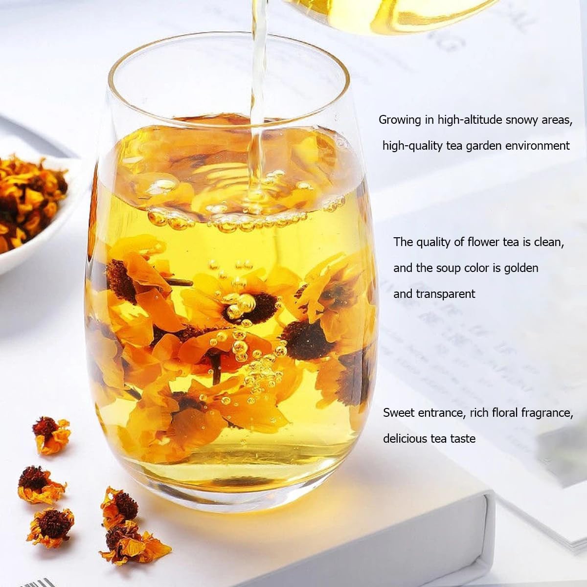 Snow Chrysanthemum floral tea for wellness