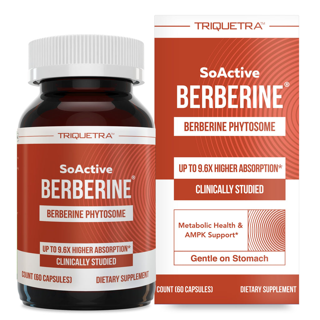 SoActive Berberine 550mg for metabolism support