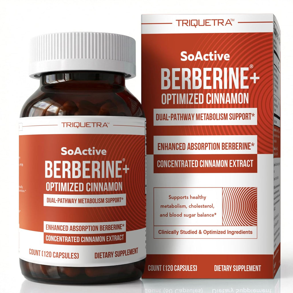 SoActive Berberine and Cinnamon capsules