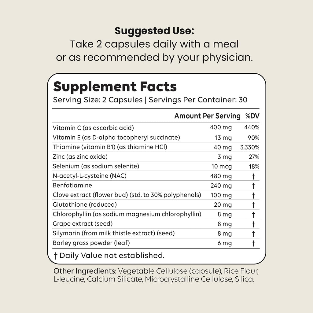 SoberCap capsules for healthier choices