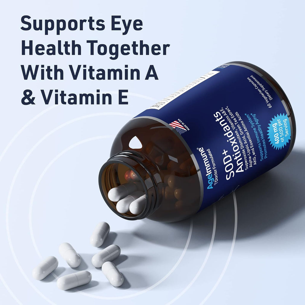 SOD antioxidants for cellular protection