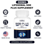 SOD Plus capsules for cellular protection