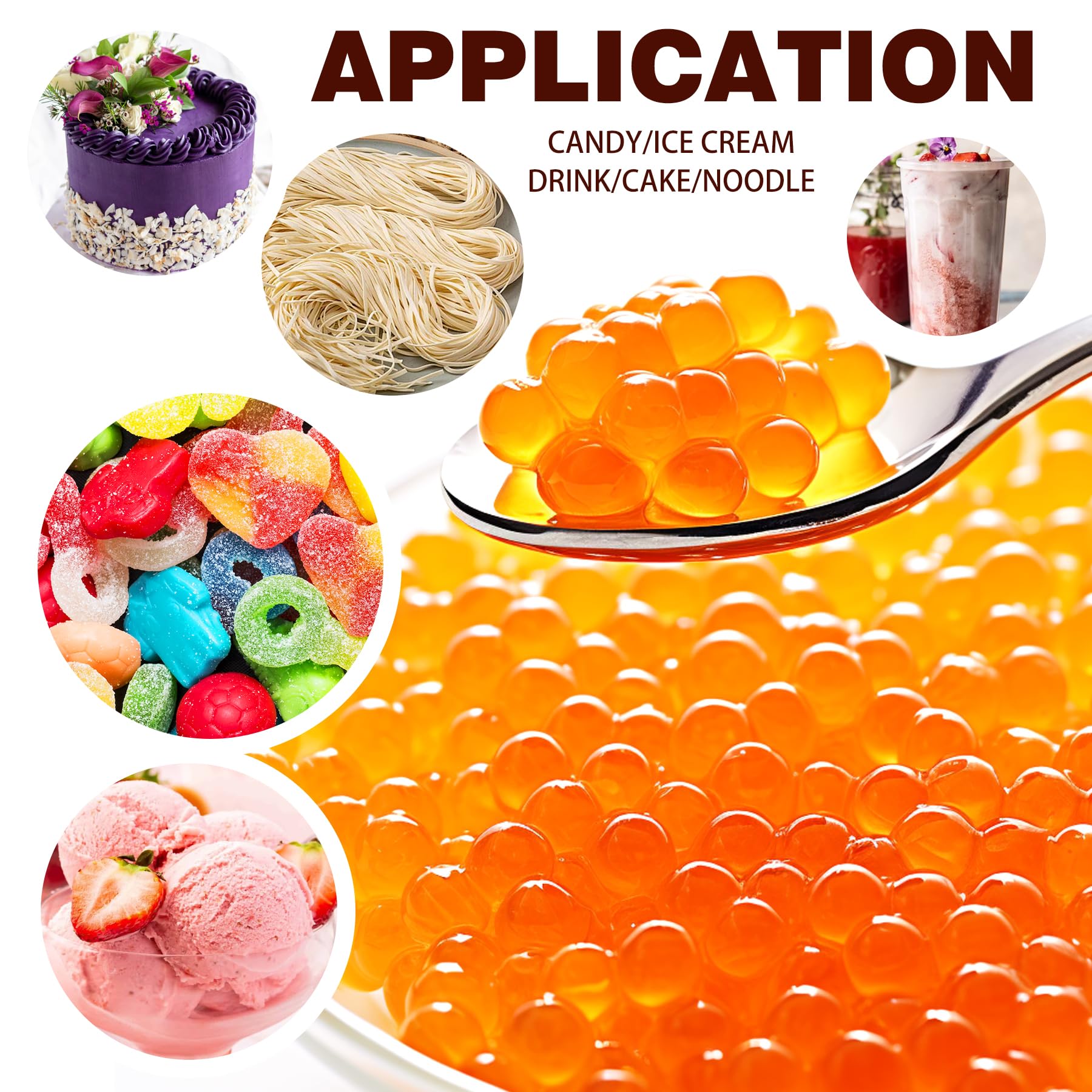 sodium alginate for culinary creations