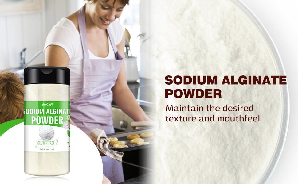 sodium alginate for healthy treats