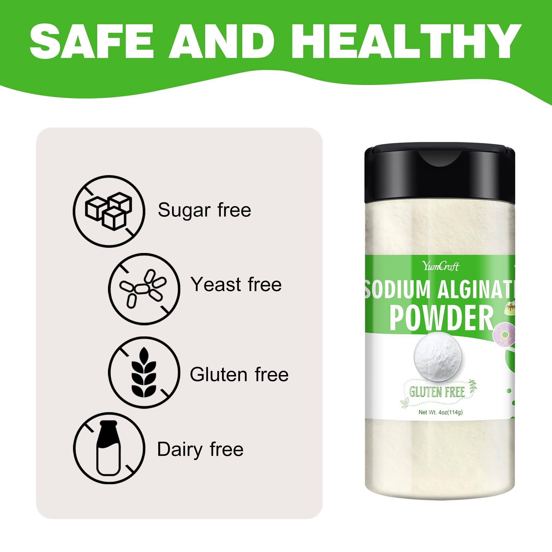 sodium alginate for low sodium meals