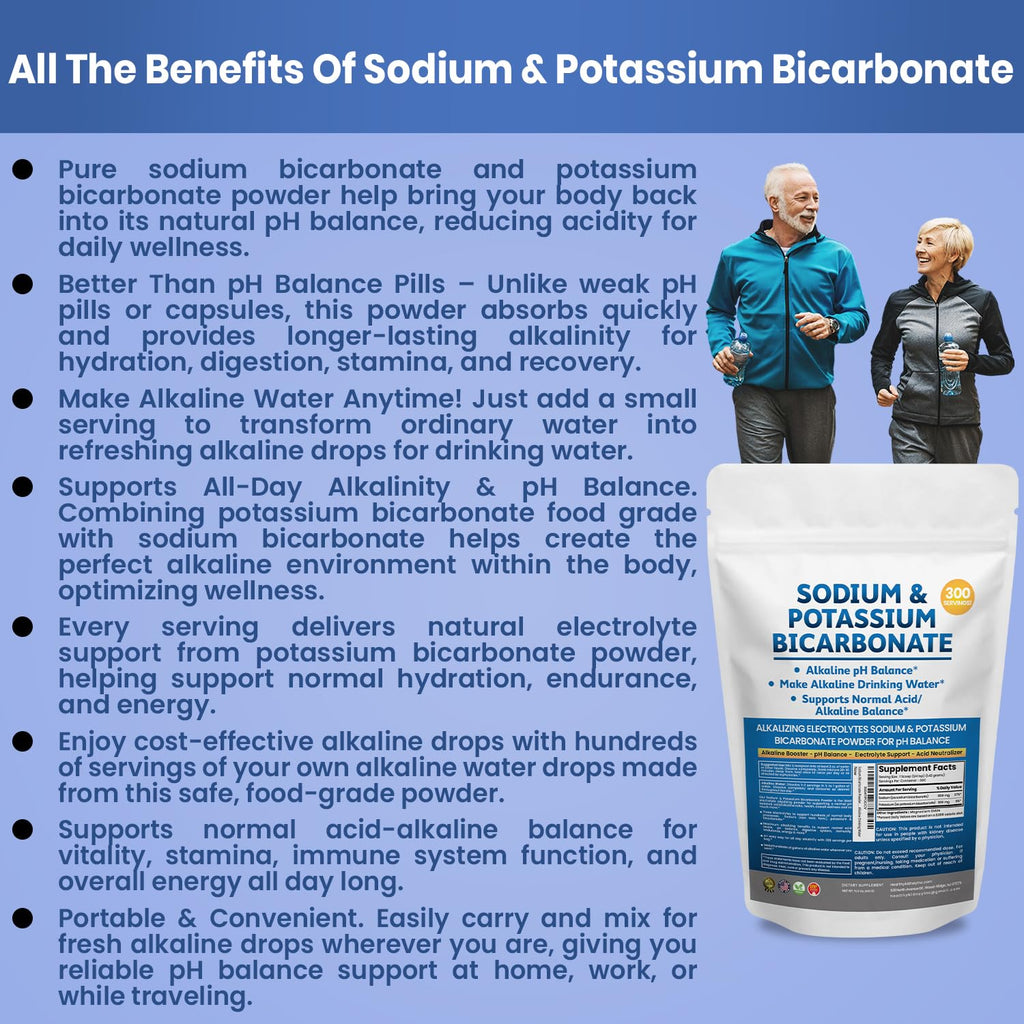 sodium bicarbonate for balanced pH