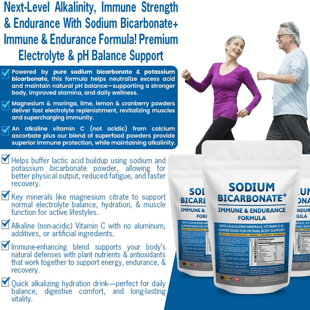 sodium bicarbonate for enhanced stamina