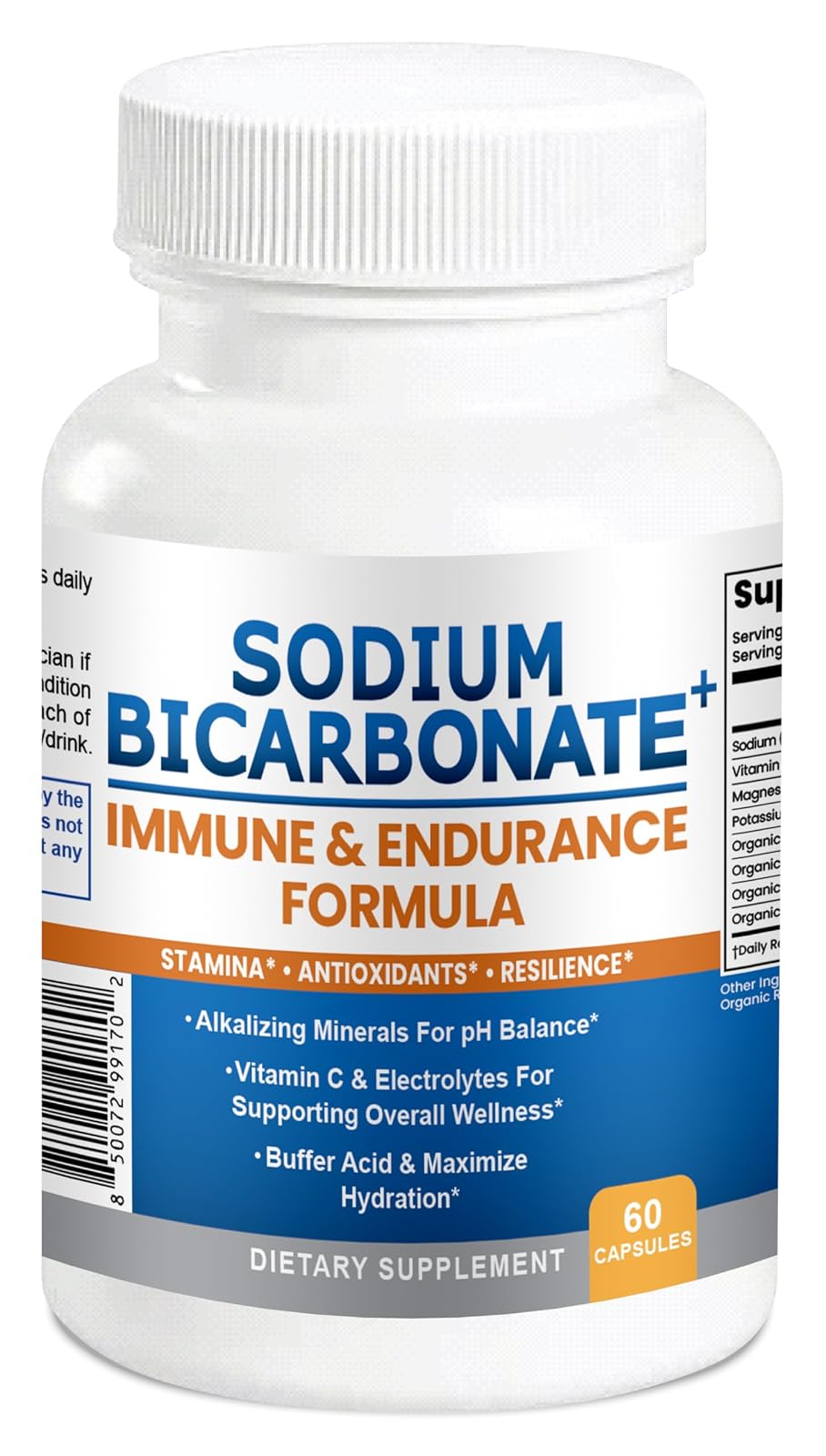 Sodium Bicarbonate immune support capsules