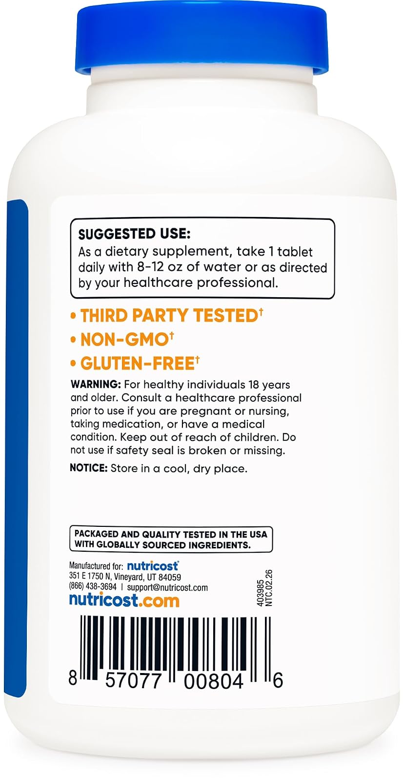 Sodium chloride tablets for muscle recovery