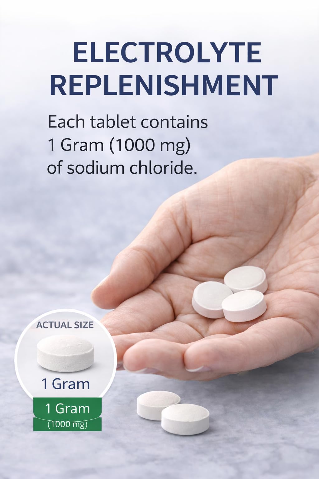 sodium chloride tablets for muscle recovery