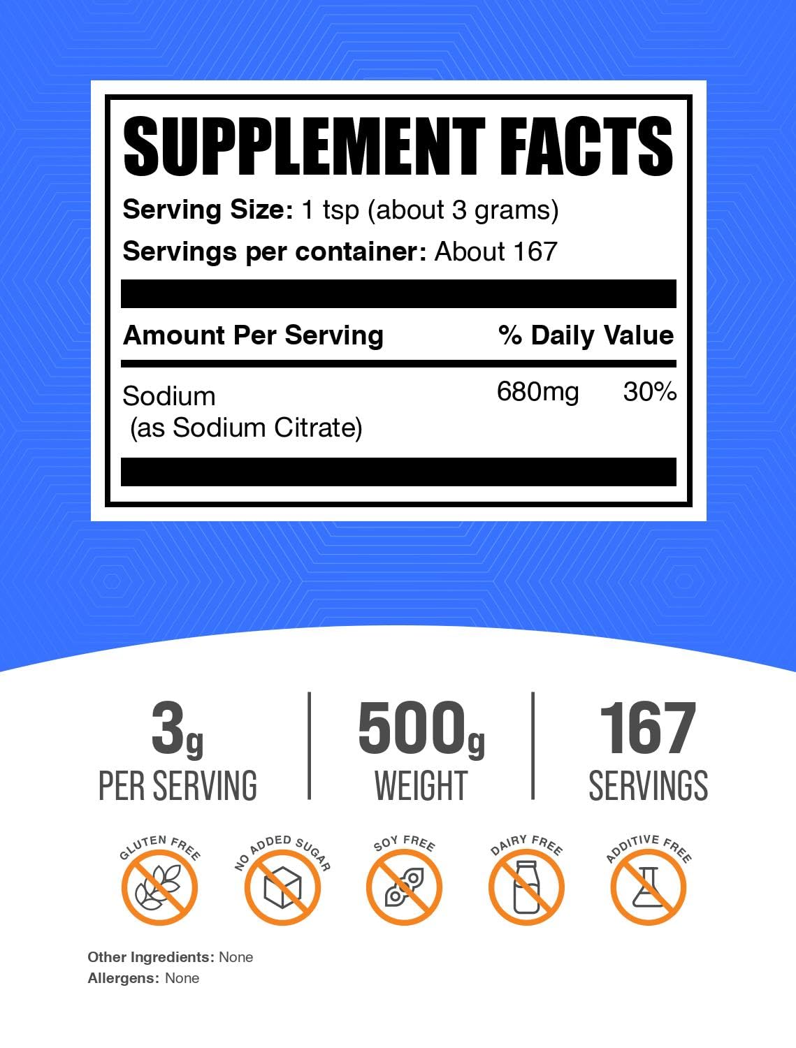 sodium citrate flavor enhancer