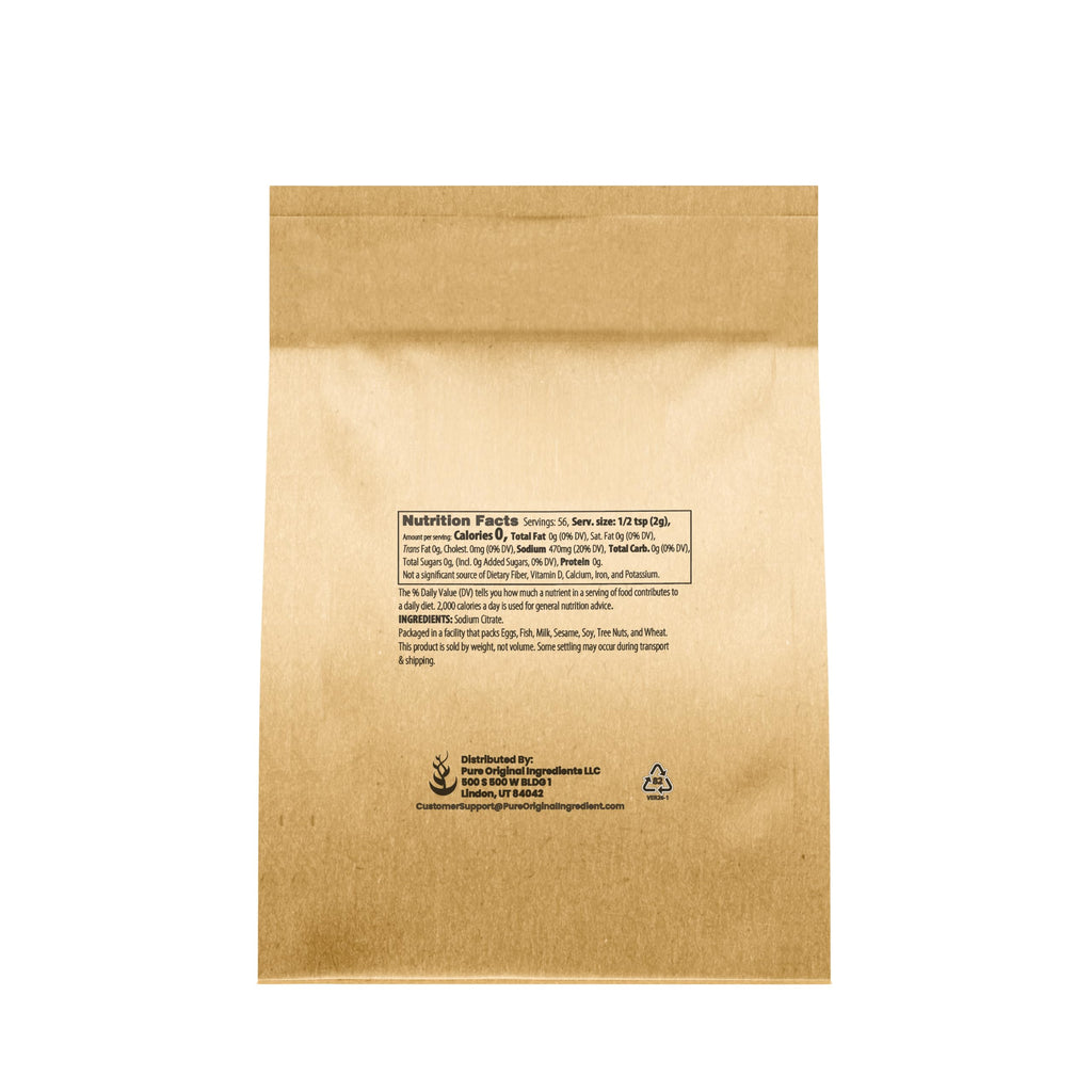 sodium citrate for beverage recipes
