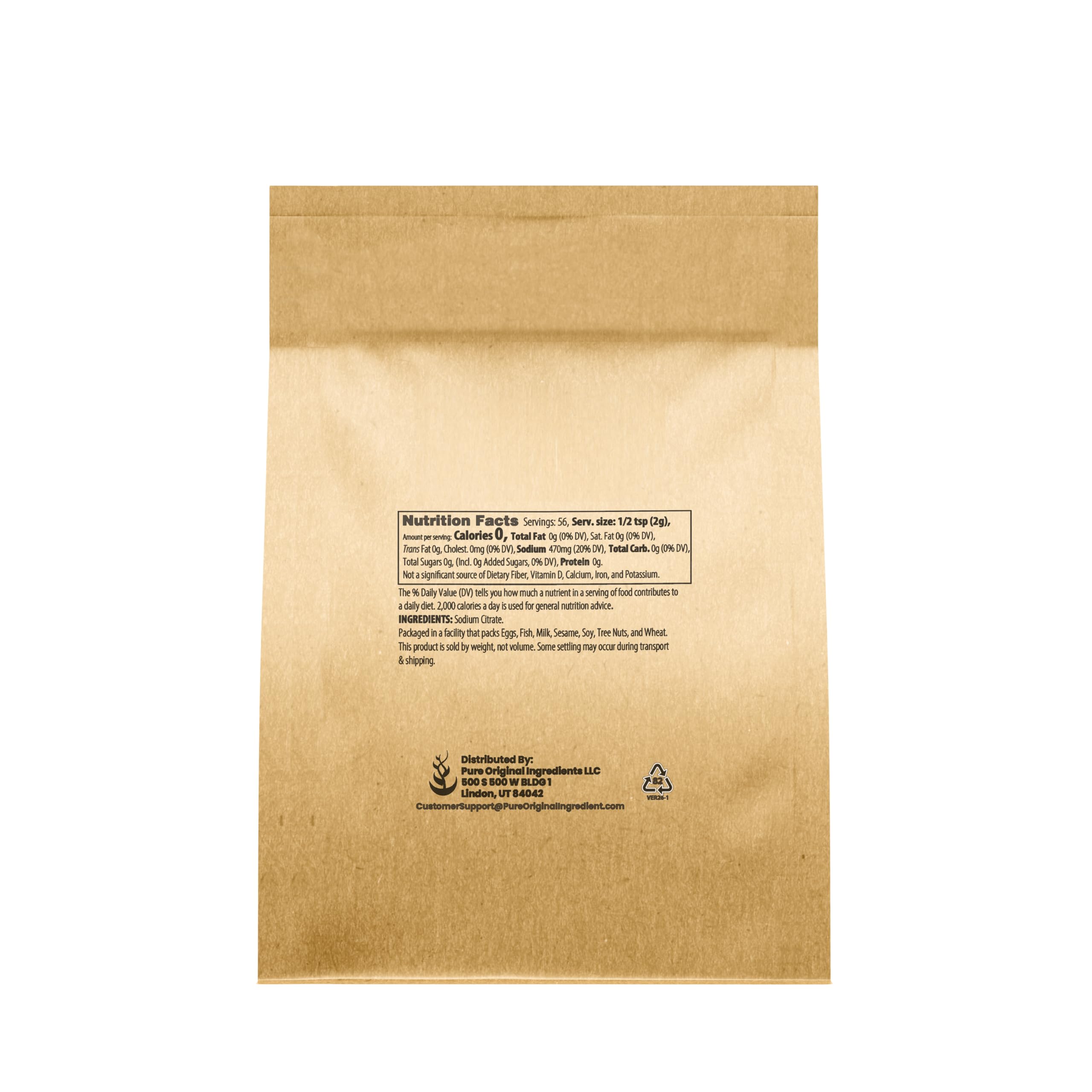 sodium citrate for beverage recipes