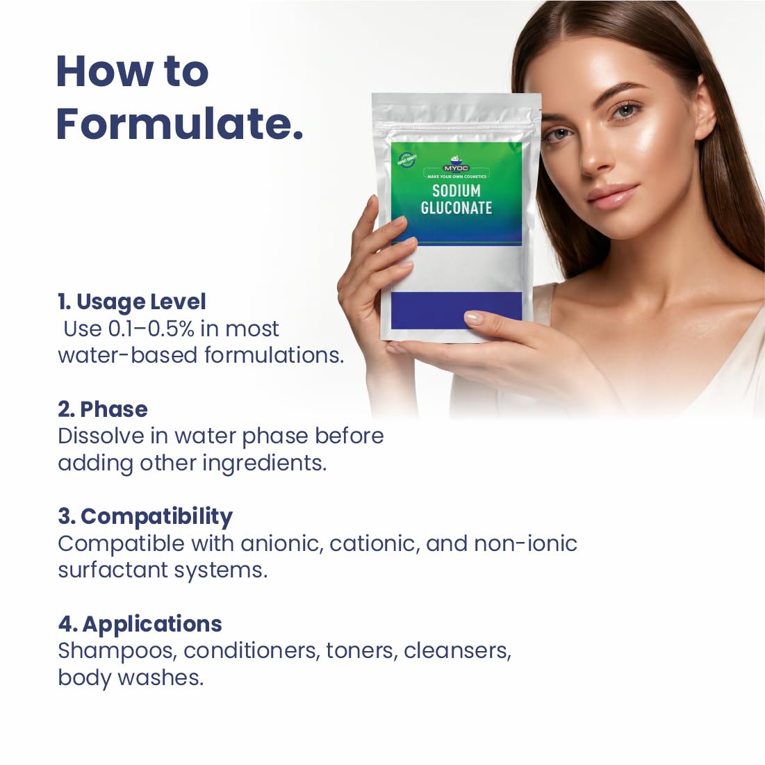 sodium gluconate for hydrating lotions
