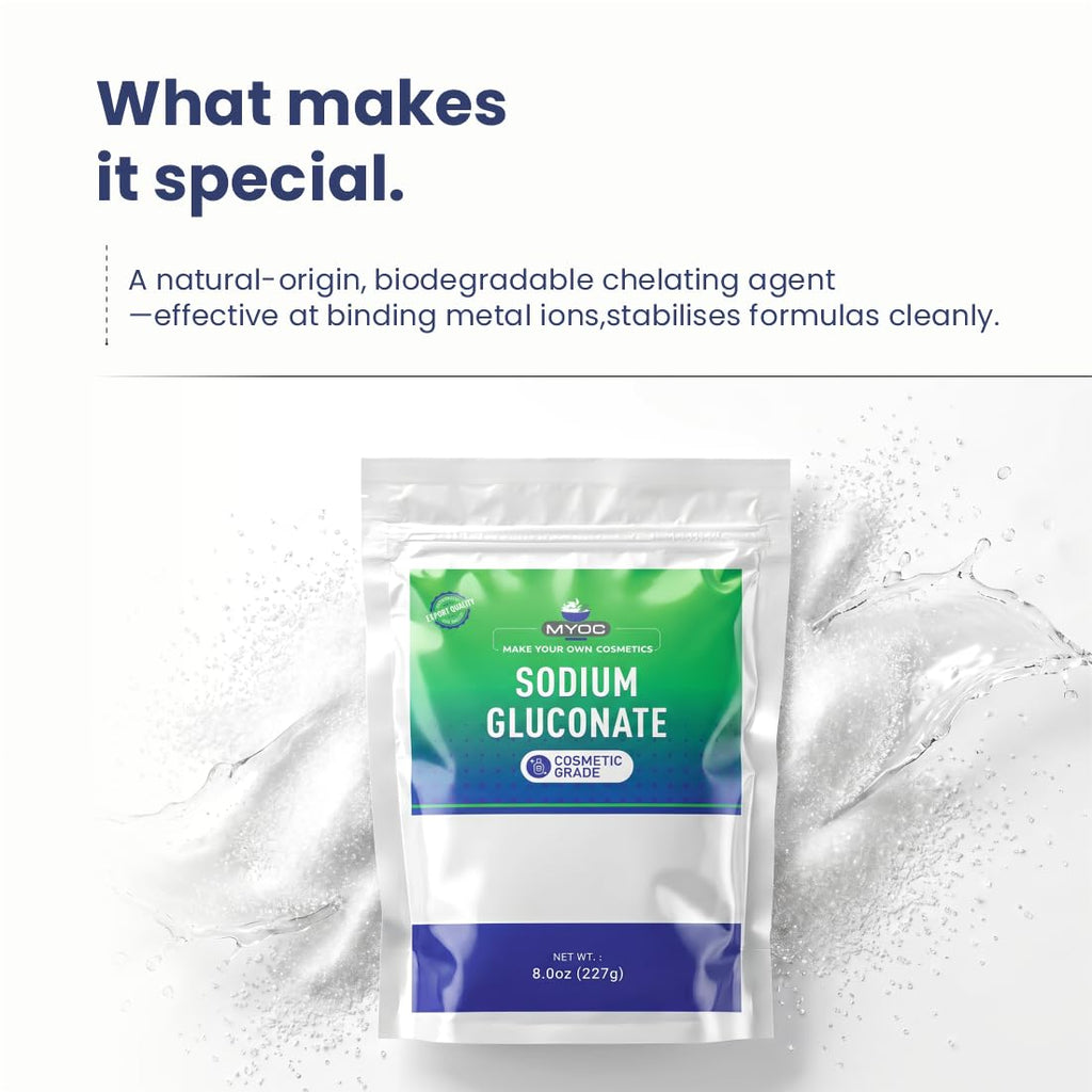 sodium gluconate in serums