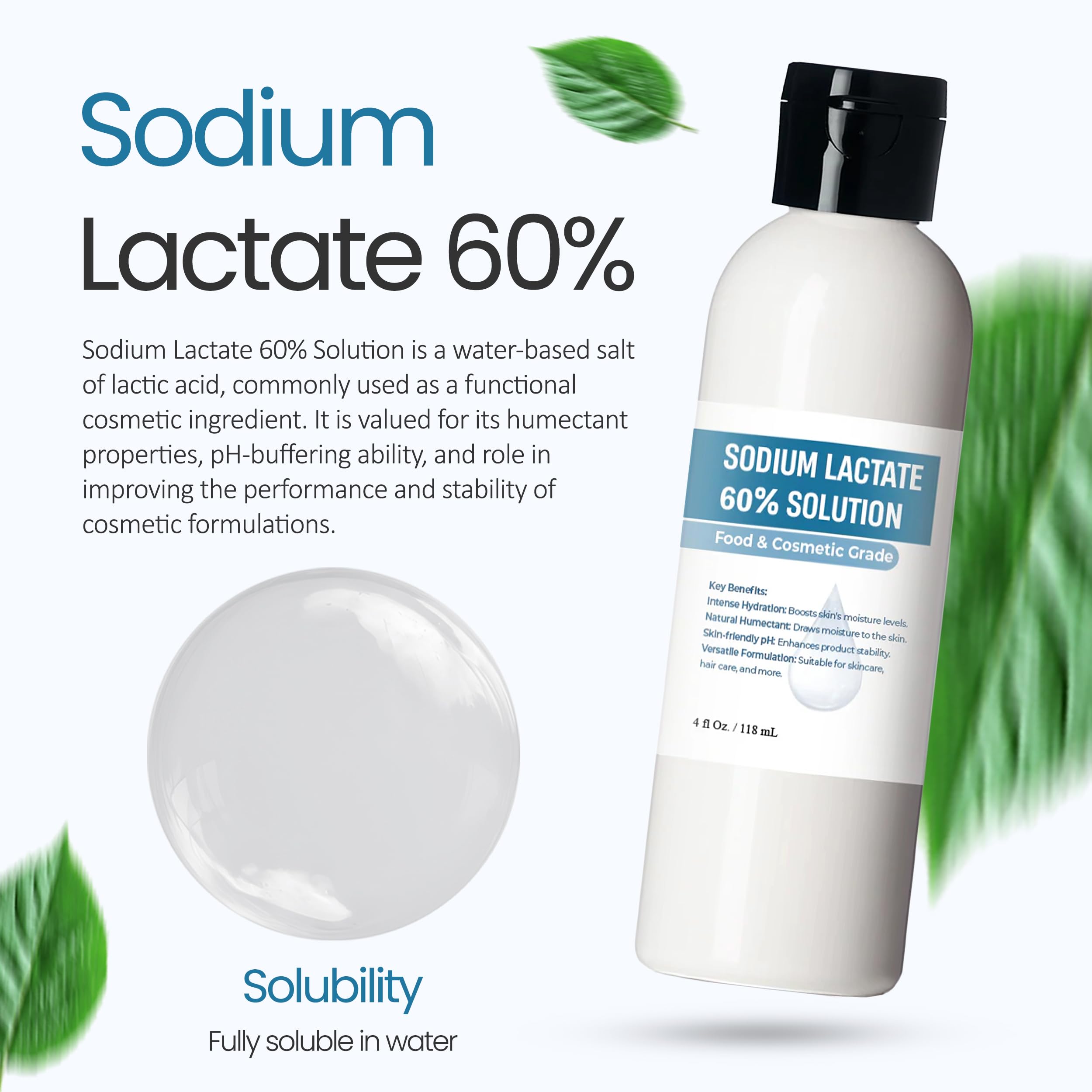 sodium lactate humectant for lotions