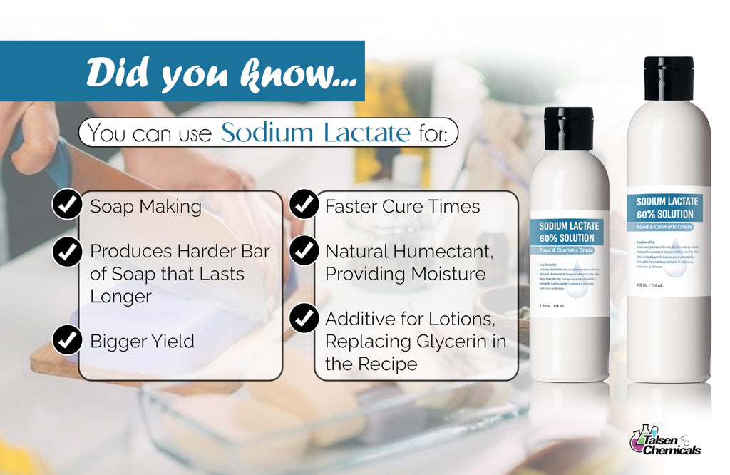 sodium lactate solution for cosmetics