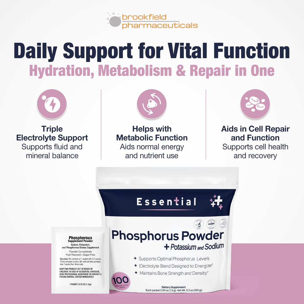 Sodium phosphate mix for active lifestyles