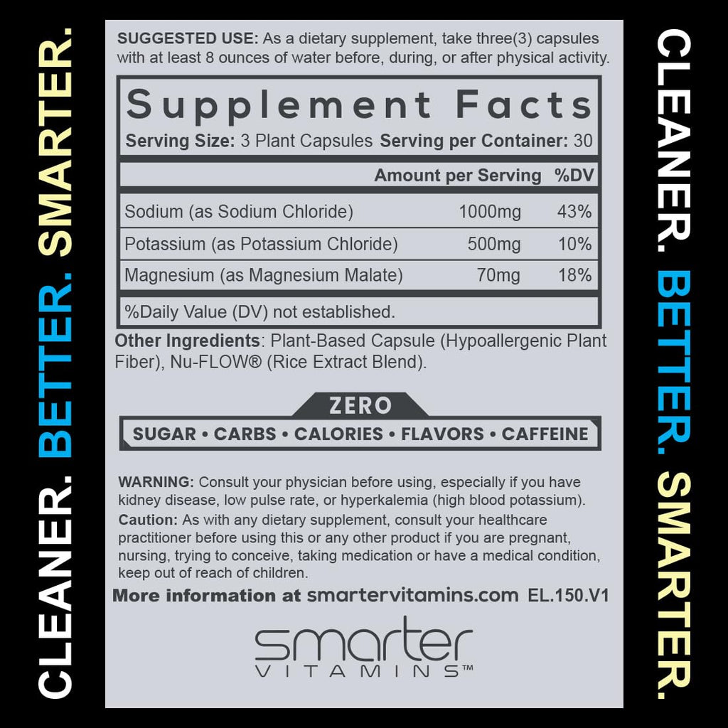 Sodium-rich capsules for seniors
