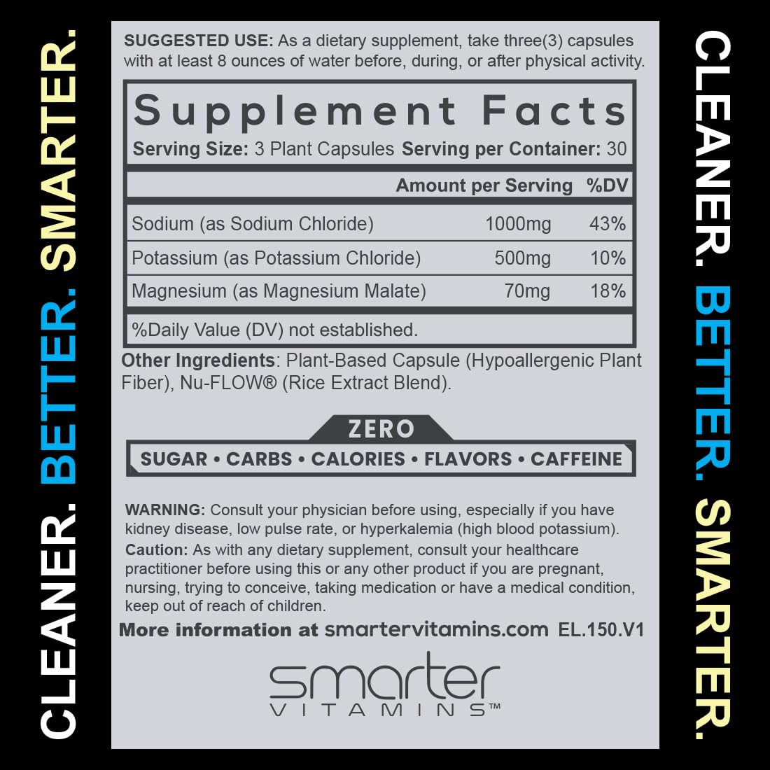 Sodium-rich capsules for seniors