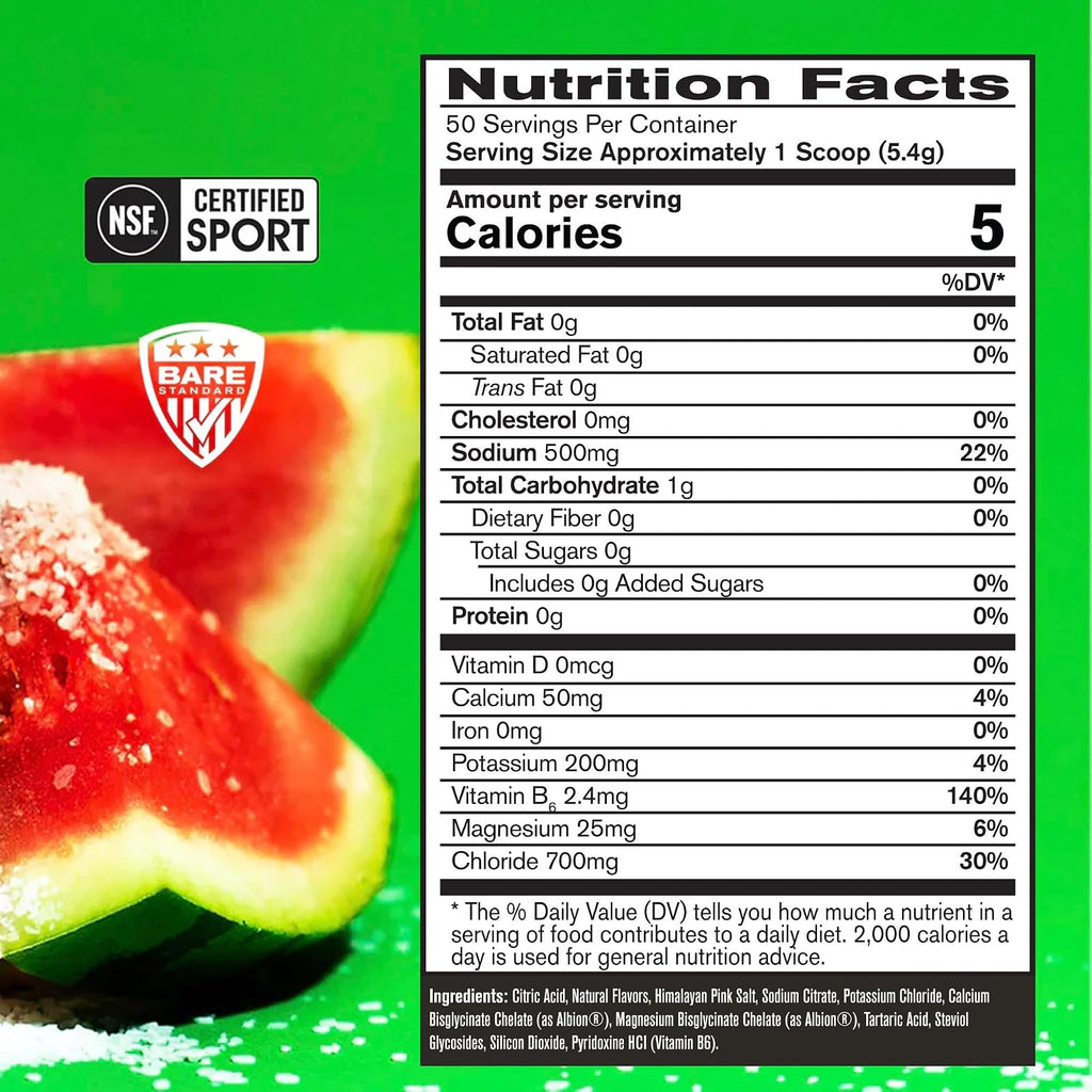 sodium-rich electrolyte powder for hydration