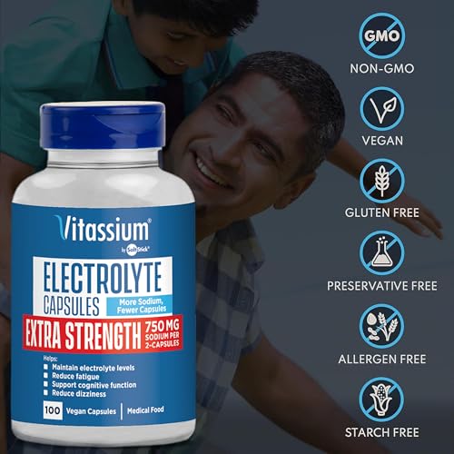 Sodium supplements for better hydration