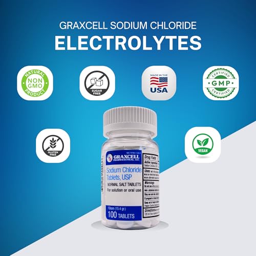 Sodium tablets for active lifestyles