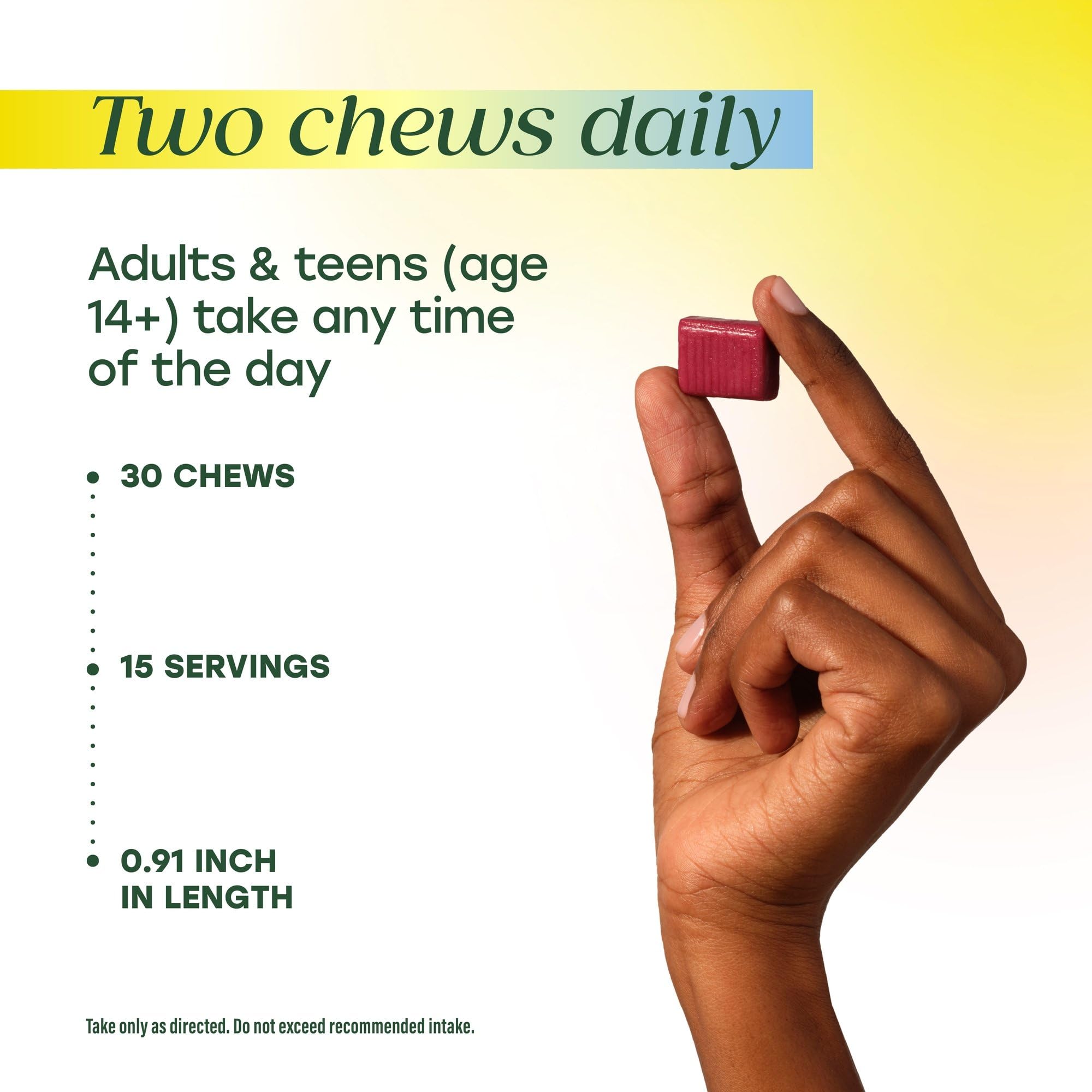 soft chews for convenient magnesium intake