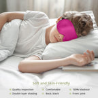 soft eye cover for better sleep