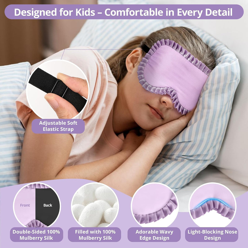 soft eye mask for kids ages 5+