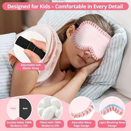 soft eye mask for kids relaxation