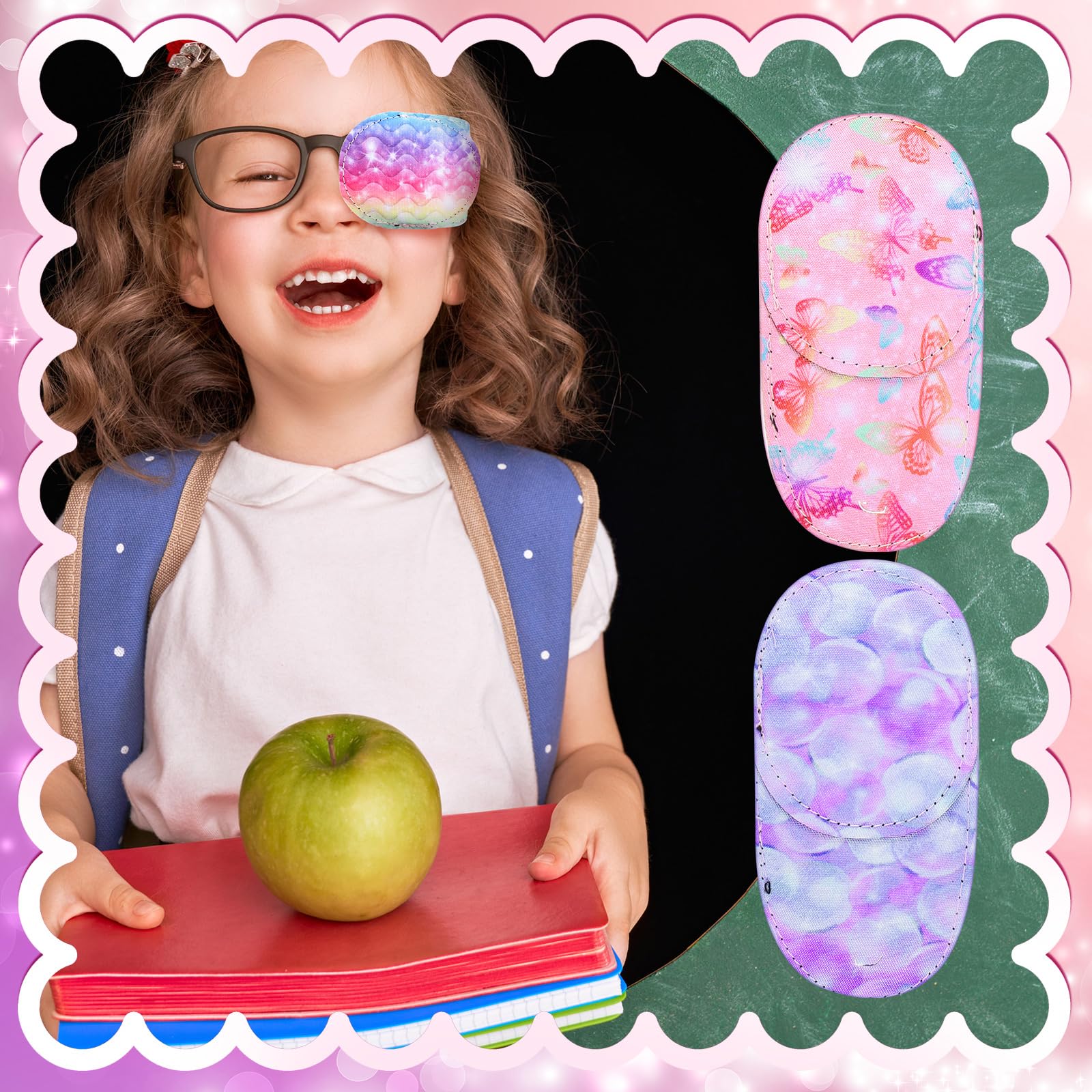 soft fabric kids eye patches for sensitive skin