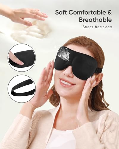 soft fabric sleep mask for relaxation