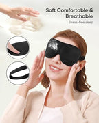 soft fabric sleep mask for relaxation