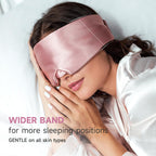 soft satin mask for better sleep