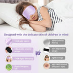soft silk eye mask for children