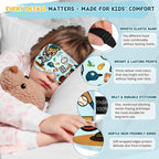 soft silk eye mask for kids