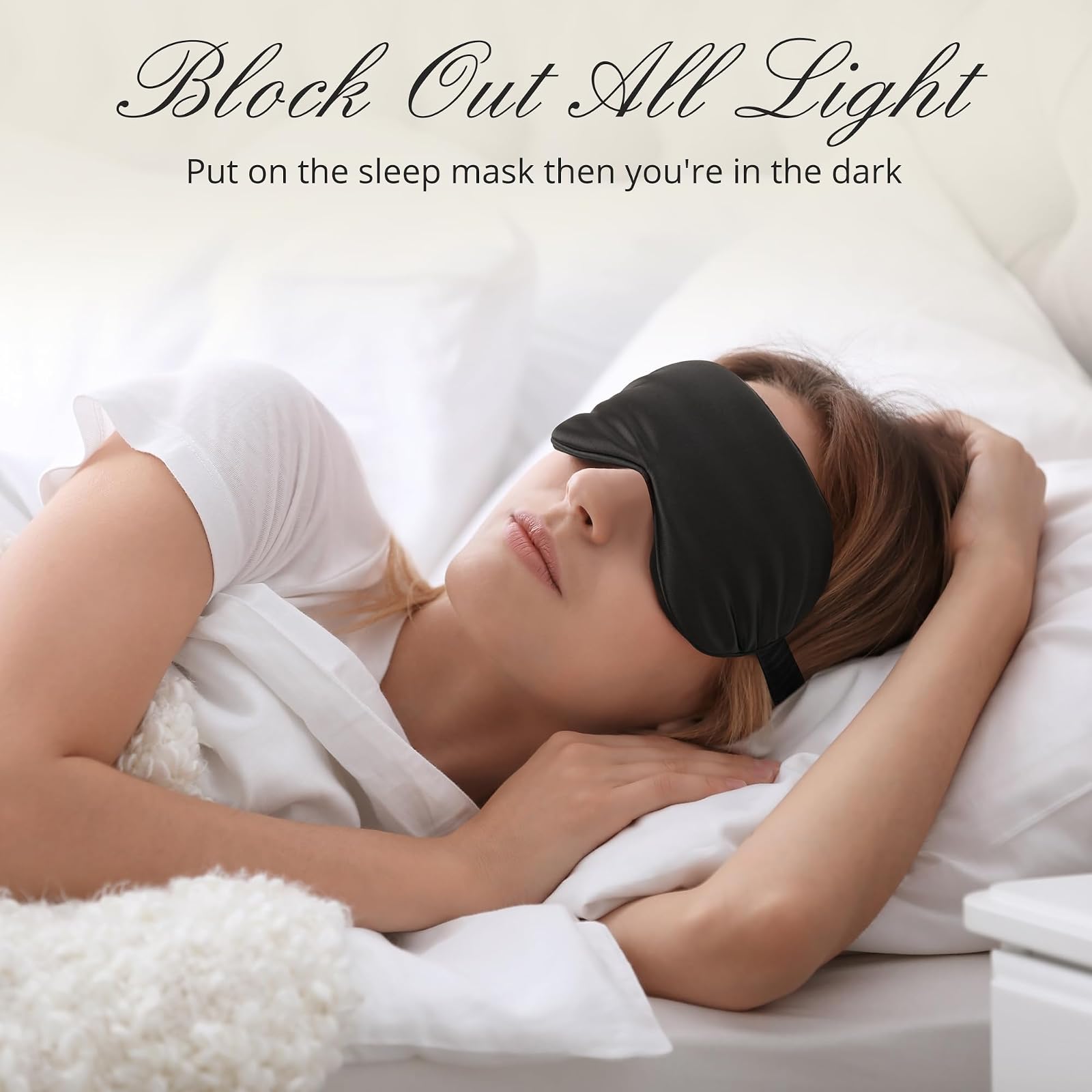 soft silk mask for peaceful slumber