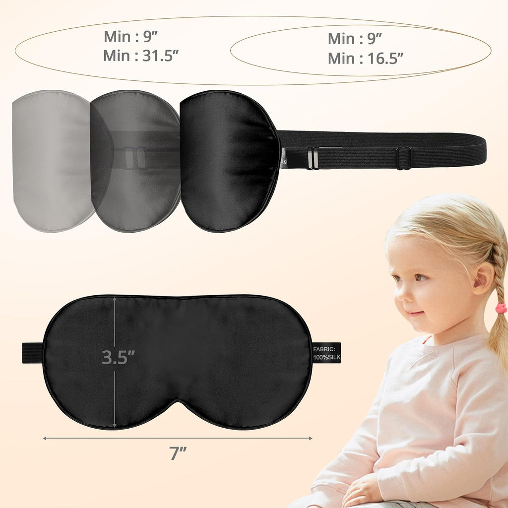 soft silk sleep mask for kids