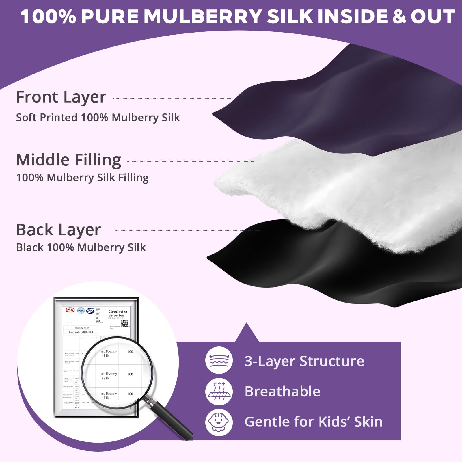 soft silk sleep mask for kids