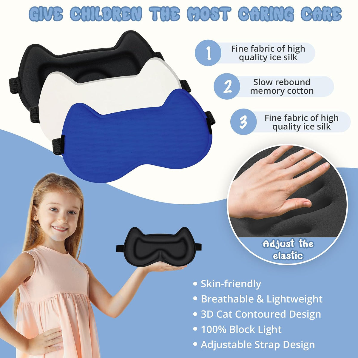 soft sleep mask for children
