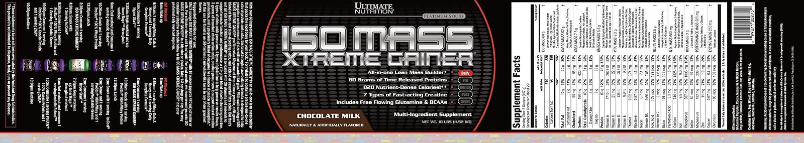 soft vanilla ice cream weight gainer