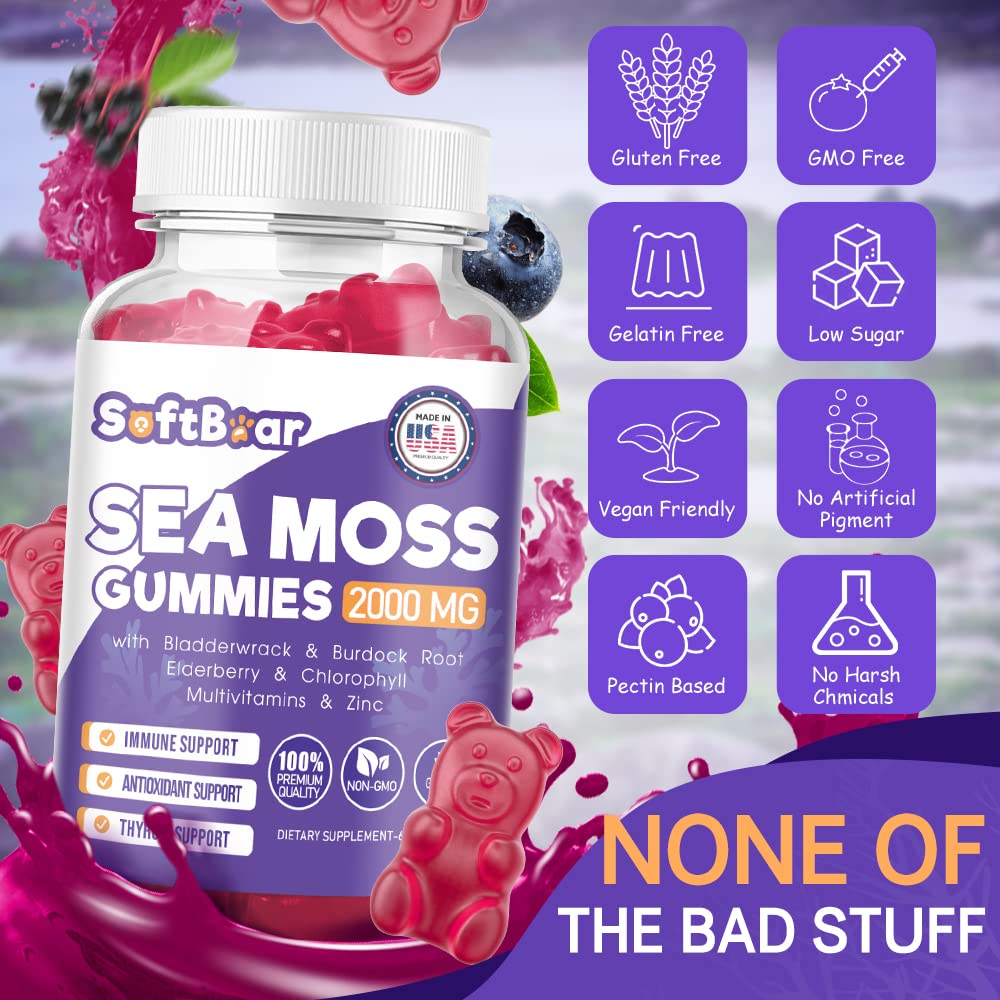 Softbear blended supplements for vitality