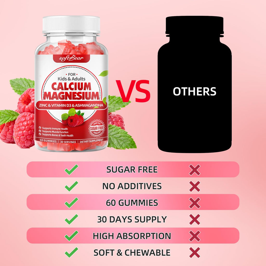 softbear calcium citrate gummies for better absorption