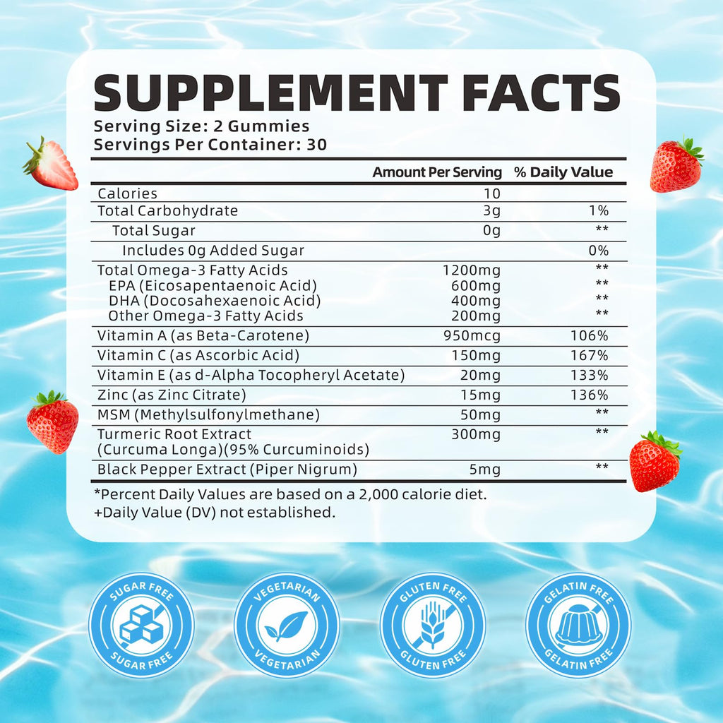 softbear fish oil gummy vitamins