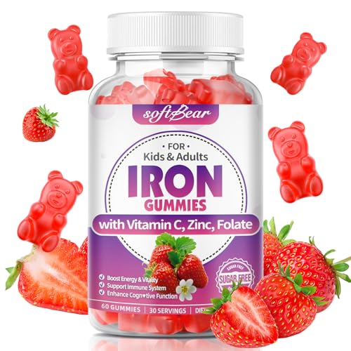 softbear iron gummies for energy