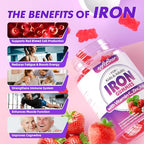 softbear iron gummies with natural flavours