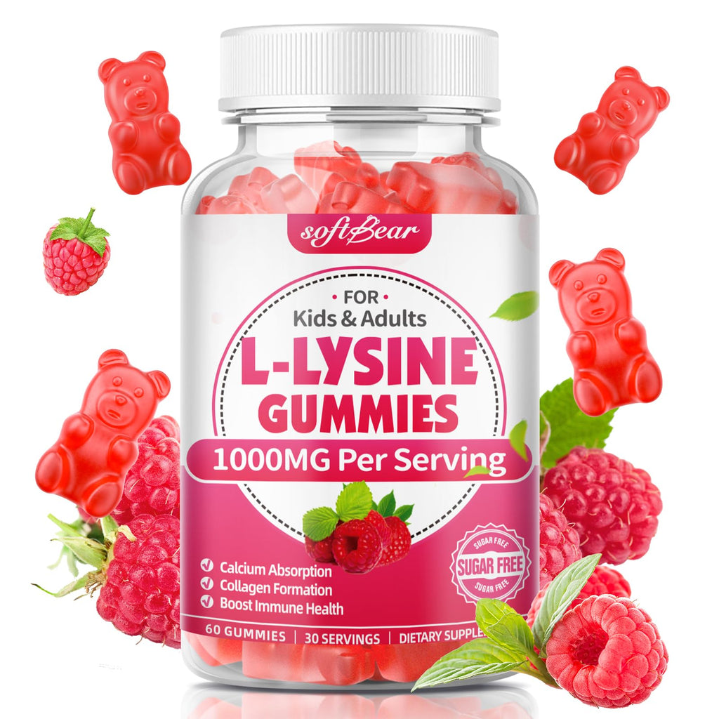 softbear l-lysine gummy supplements